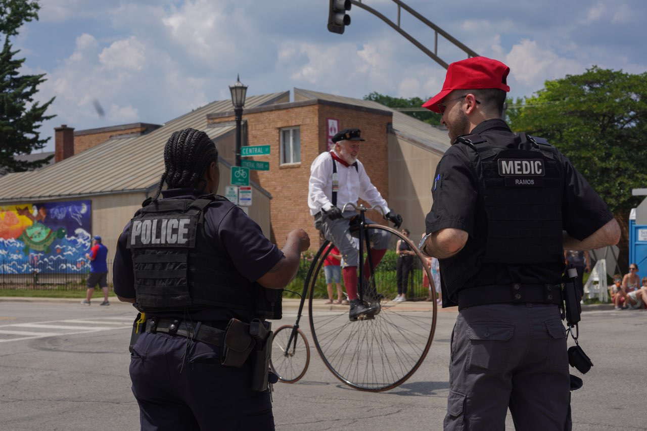 Residents celebrate Independence Day amongst increased police presence